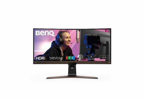 Монитор BenQ 37.5" EW3880R, черный