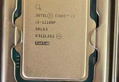 Процессор intel core i3 12100f (12 поколение)