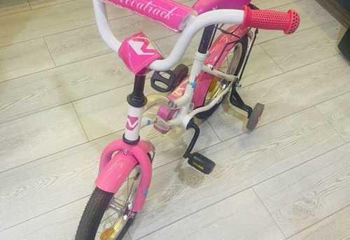 Велосипед novatrack 14" tetris розовый