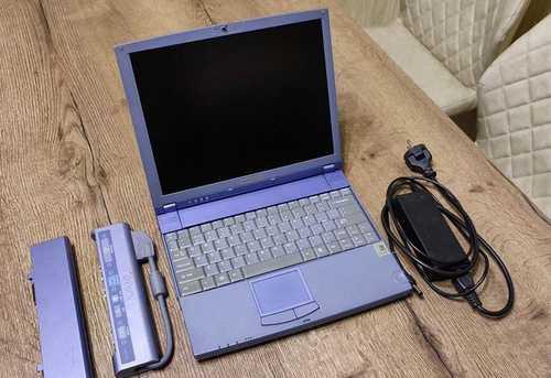 Ретро субноутбук Sony Z505, звук Yamaha, 12 дюймов