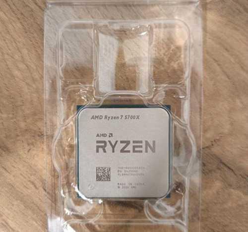 Процессор ryzen 7 5700x AM4 OEM