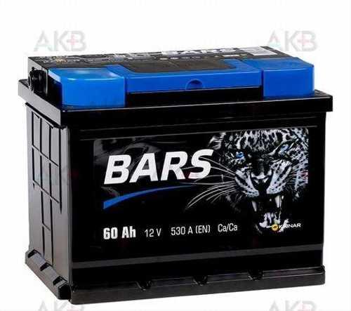 Аккумулятор bars 6ст-60 апз о.п. 60 Ач обр