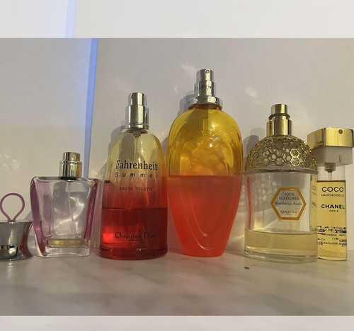 Cacharel,Dior,Escada,Guerlain, Chanel