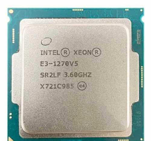 Lga 1151 v2 процессор xeon e3 1270v5