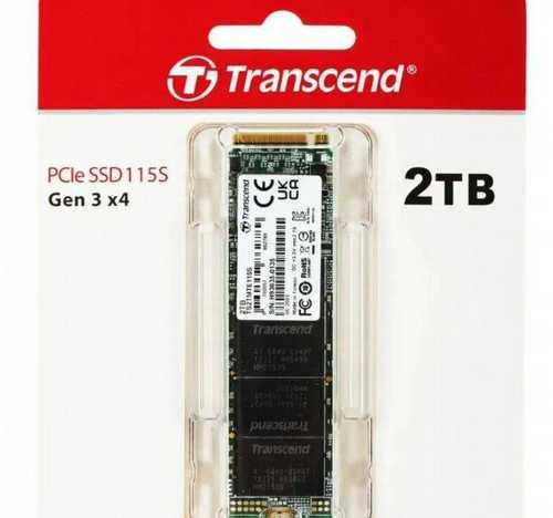 Ssd Transcend m2 nvme 2tb ts2tmte115s