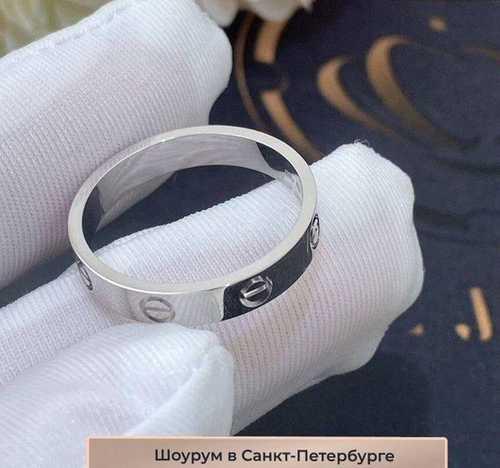 Обручальное кольцо Cartier Love из белого золота