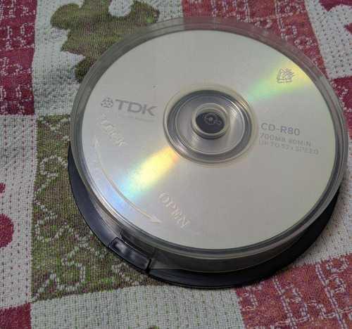 Болванка CD-R80 дисков TDK