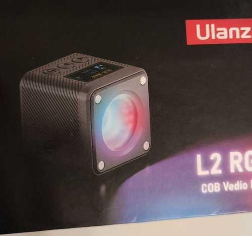 Ulanzi L2 RGB Cob LED видео свет