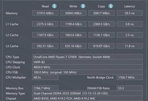 Ryzen 7 5700х + Asus Tuf b550m-e wi-fi+ 32gb b-die