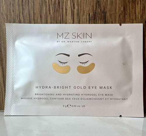 MZ skin Skin Hydra-Bright Gold Eye Mask