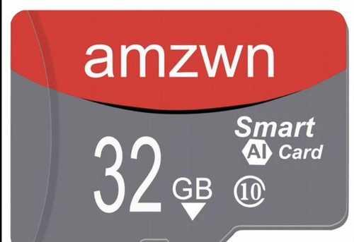 Новая карта памяти Micro SD на 32 GB amzwn