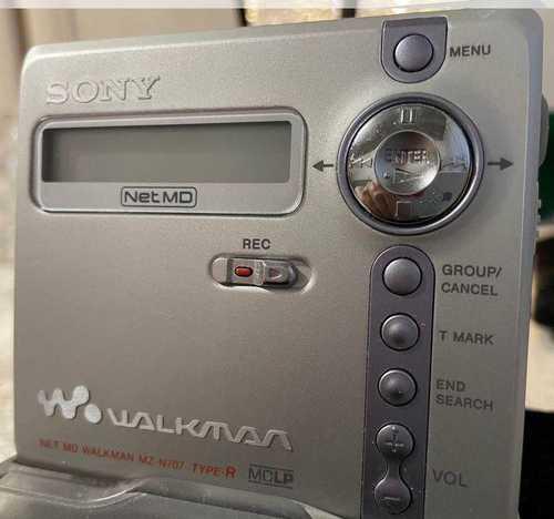 Минидисковый рекордер Sony MZ-N707 Walkman NetMD