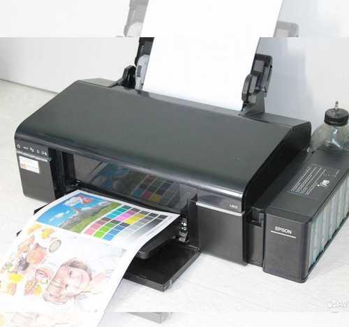 Принтер 6 цветов с Wi-Fi, снпч Epson L805