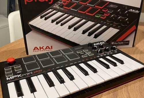 Синтезатор миди клавиатура Akai MPK mini play