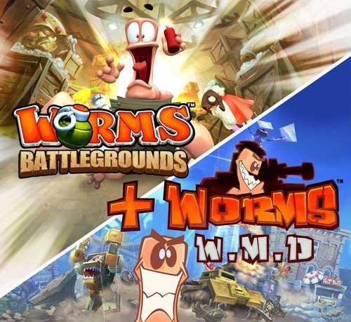 Worms Battlegrounds + Worms W.M.D PS4 PS5