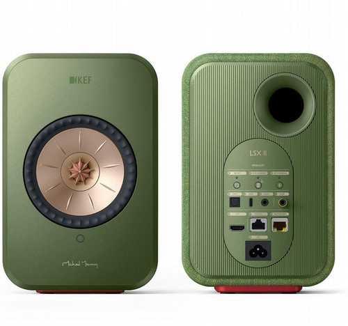 Акустическая система KEF LSX II olive green EU (SP4041JA) (арт.335706), пцс