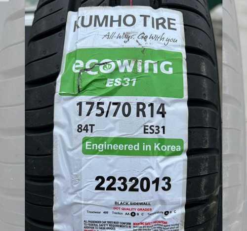 Kumho Ecowing ES31 175/70 R14 84T