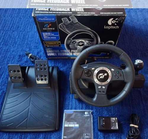 Руль logitech driving force pro 900 (идеал)