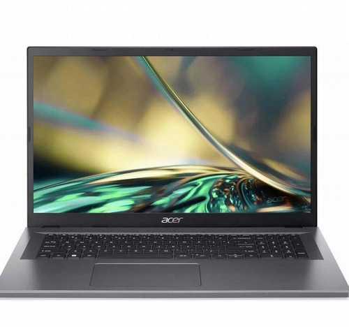 Ноутбук Acer Aspire A317-55P Processor N200/8Gb/SSD512Gb/17.3"/IPS/FHD/NoOs/silver (NX.kdkcd.006)