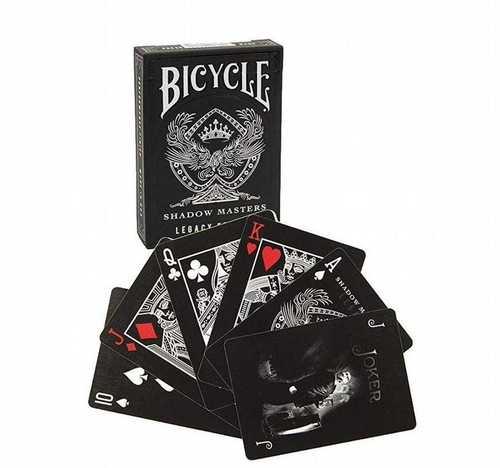 Карты Bicycle, Shadow Masters Legacy Edition, 54шт