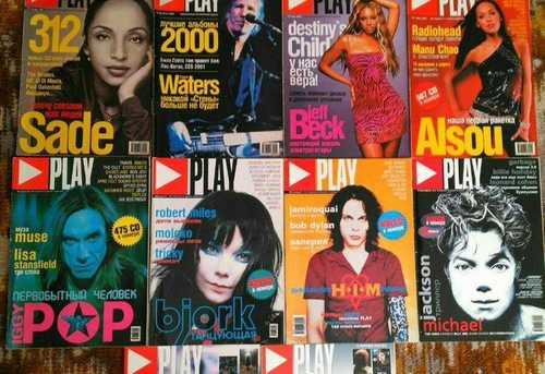 Музыкальный журнал "Play" +CD-приложения 2001-2007