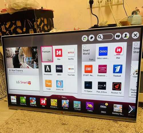 Телевизор lg SMART tv 43