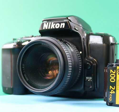 Фотоаппарат Nikon F601QD kit 50mm f.8D с пленкой