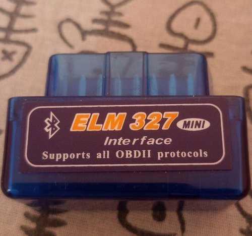 Автосканер диагностический ELM327 OBD2 v1.5