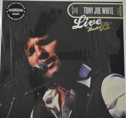 Tony Joe White "Live From Austin TX"(Colour) Винил