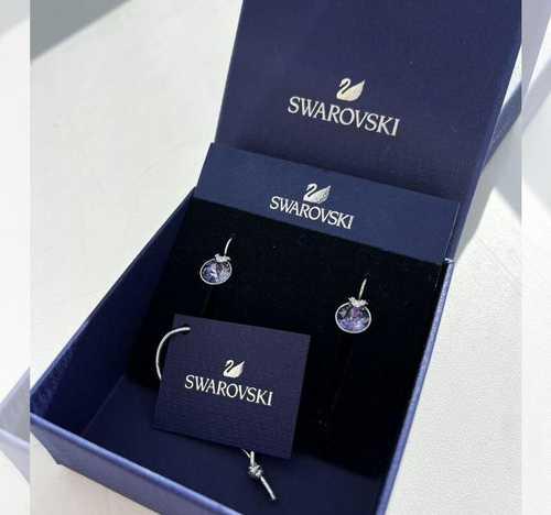 Swarovski серьги