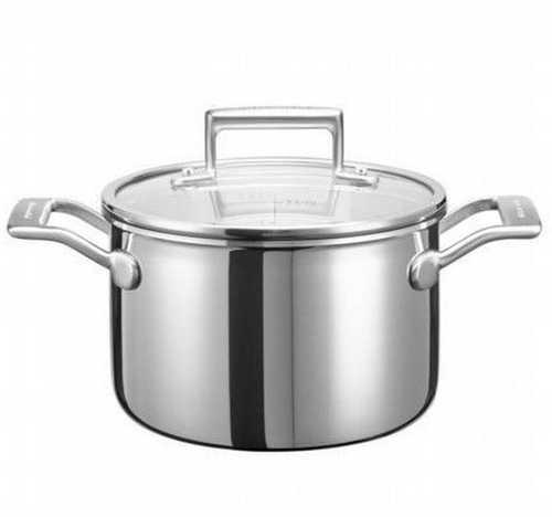 Кастрюля с крышкой 2.84 л 3 слоя KitchenAid