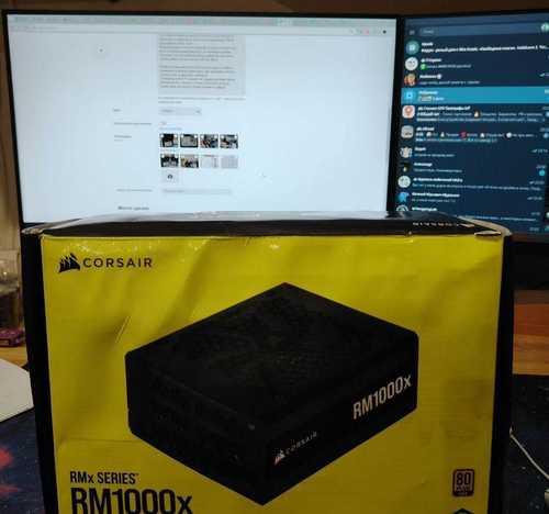 Блок питания corsair RM1000X v2021