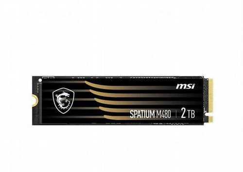 Твердотельный накопитель SSD MSI Spatium M480 2tb