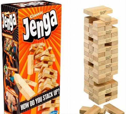 Настольная игра Jenga Hasbro