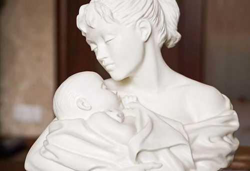 Royal Worcester бюст матери с ребенком, Англия