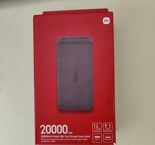 Powerbank redmi 20000