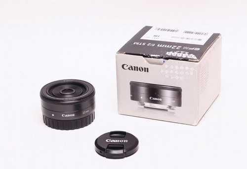 Объектив Canon EF-M 22mm f2 STM (sn2701)