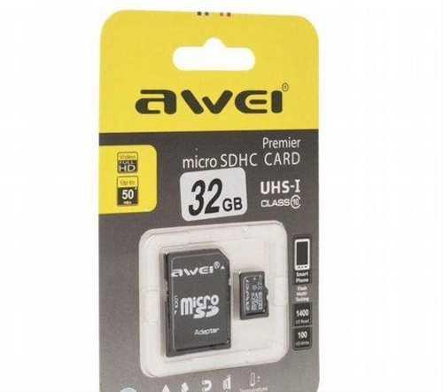 Карта памяти Awei MicroSD