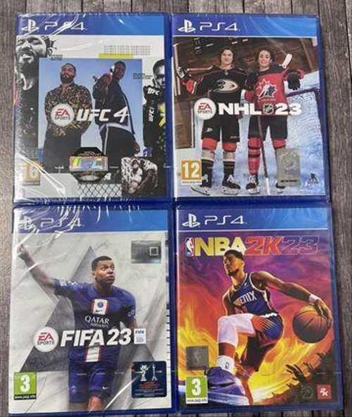 FIFA 22/23, NHL 22/23, NBA 22/23 PS4/PS5
