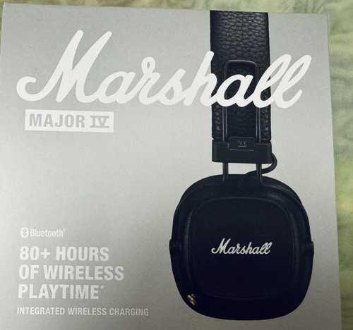 Беспроводные наушники marshall major 4