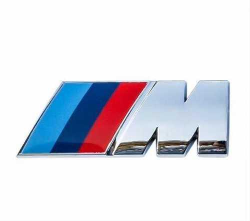 Эмблема наклейка на крыло BMW M Power