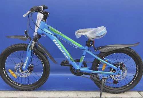 Велосипед горный 20" GRbike Cross 10.5" голубой