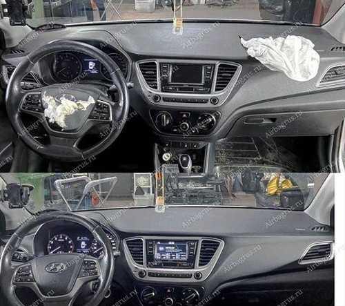 Hyundai solaris Подушки безопасности airbag