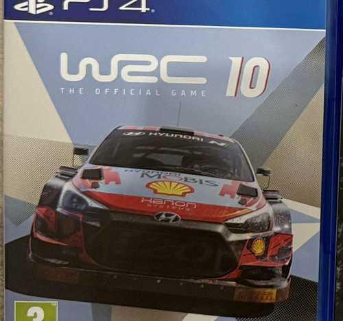 Wrc 10 ps4 диск