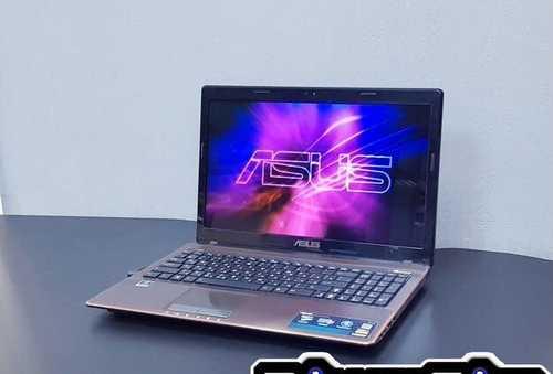 15.6" Ноутбук Asus K53S на SSD + Intel Core i5