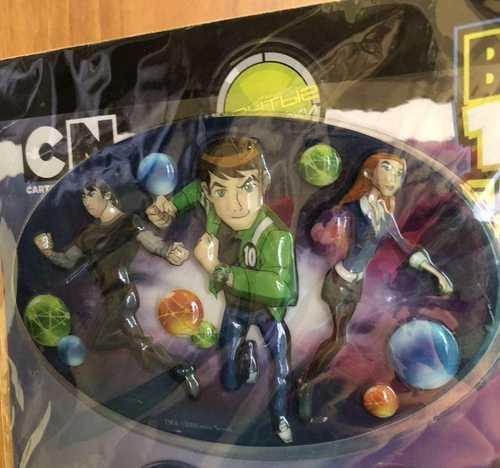 Наклейки объемные Ben10