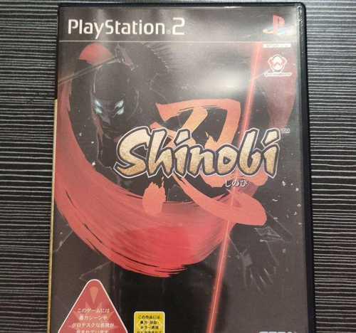 Диск PS2 Shinobi