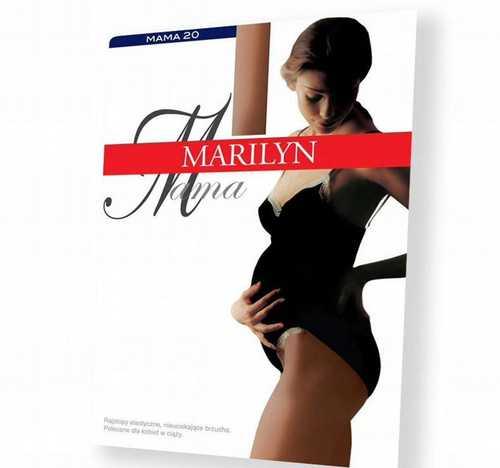 Колготки Marilyn для беременных 20den черные