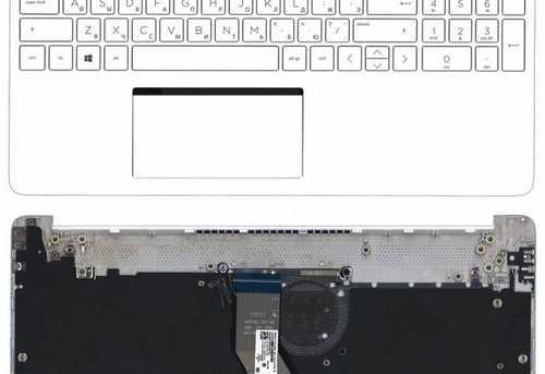 Клавиатура к HP 15S-EQ 15S-FQ топкейс белый