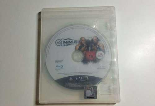 Диск ps3 mma